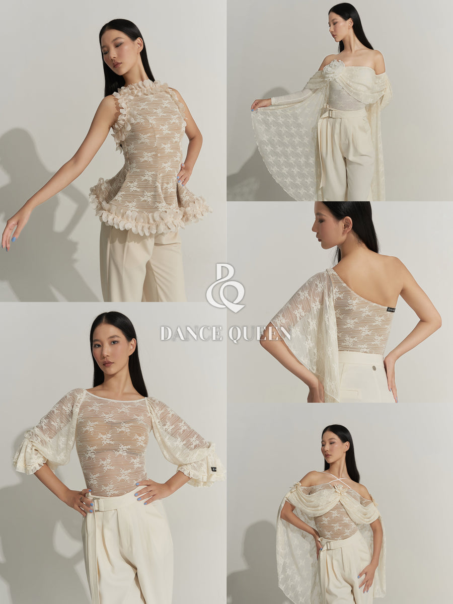 Colorful Ballroom Lace Dynamics Collection – dancequeen-dancewear