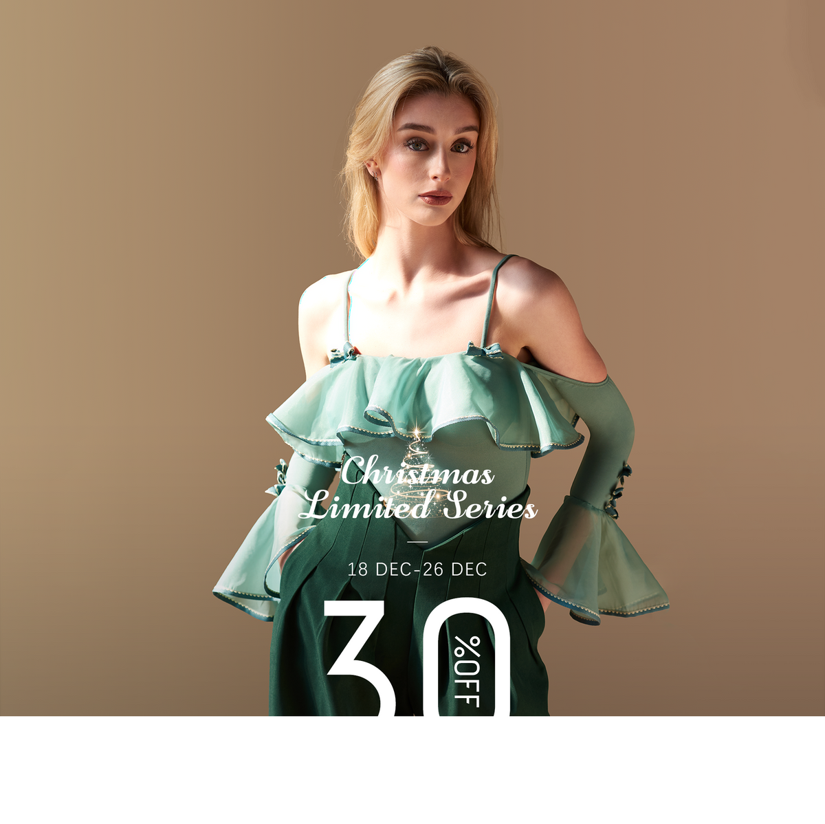 Elegant Forest Green Outfit – dancequeen-dancewear